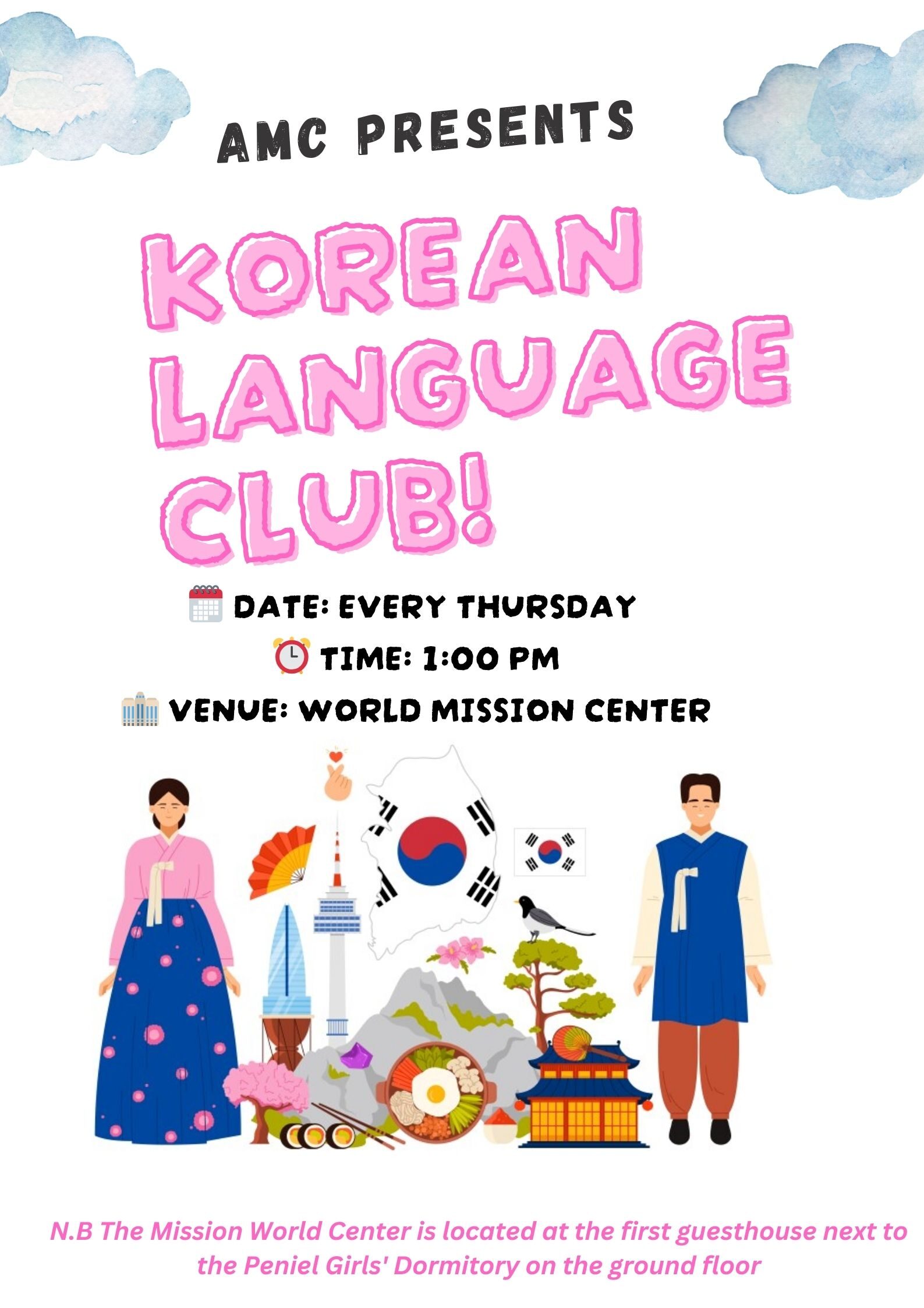 AMC Korean Club for Beginners – Gilbut